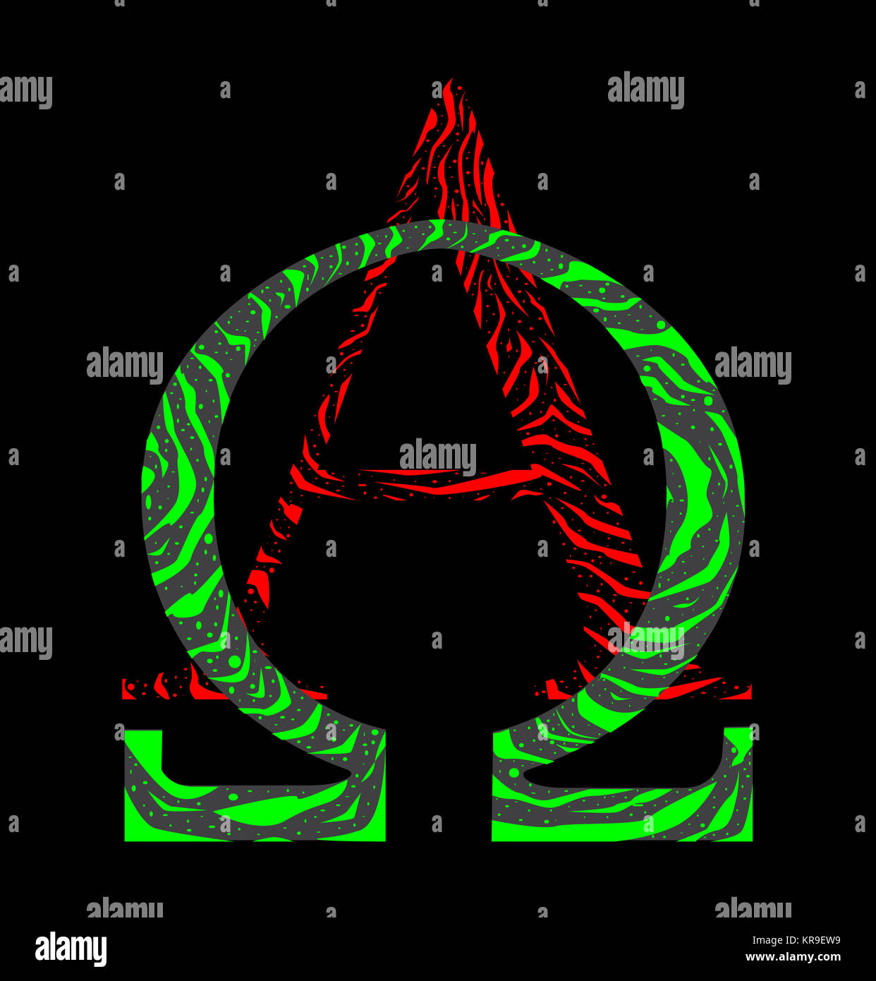 Alpha omega symbols symbol hi-res stock photography and images - Alamy