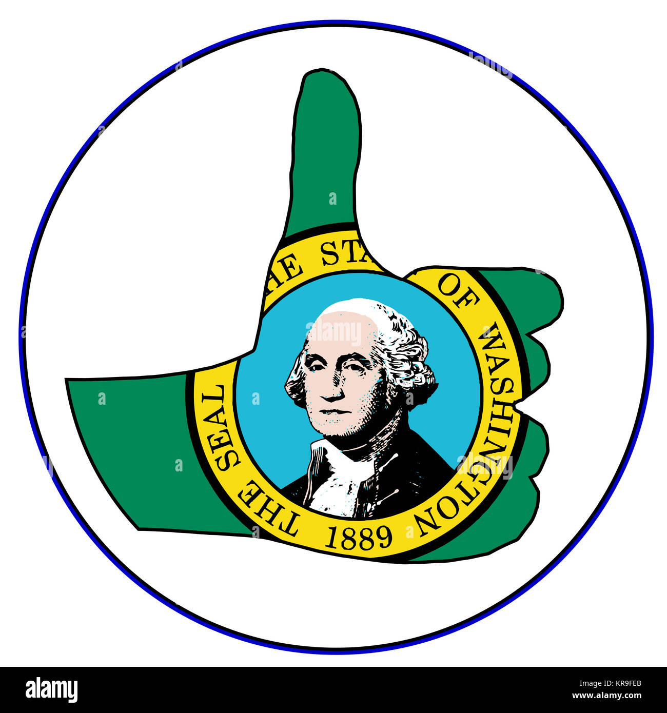 Thumbs Up Washington Stock Photo - Alamy