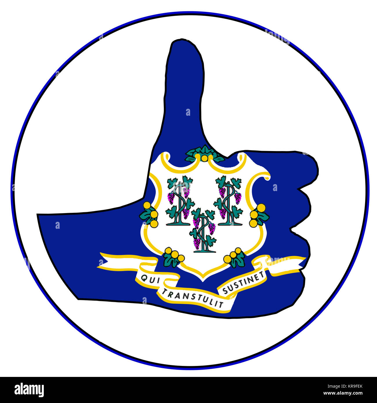 Thumbs Up Connecticut Stock Photo - Alamy