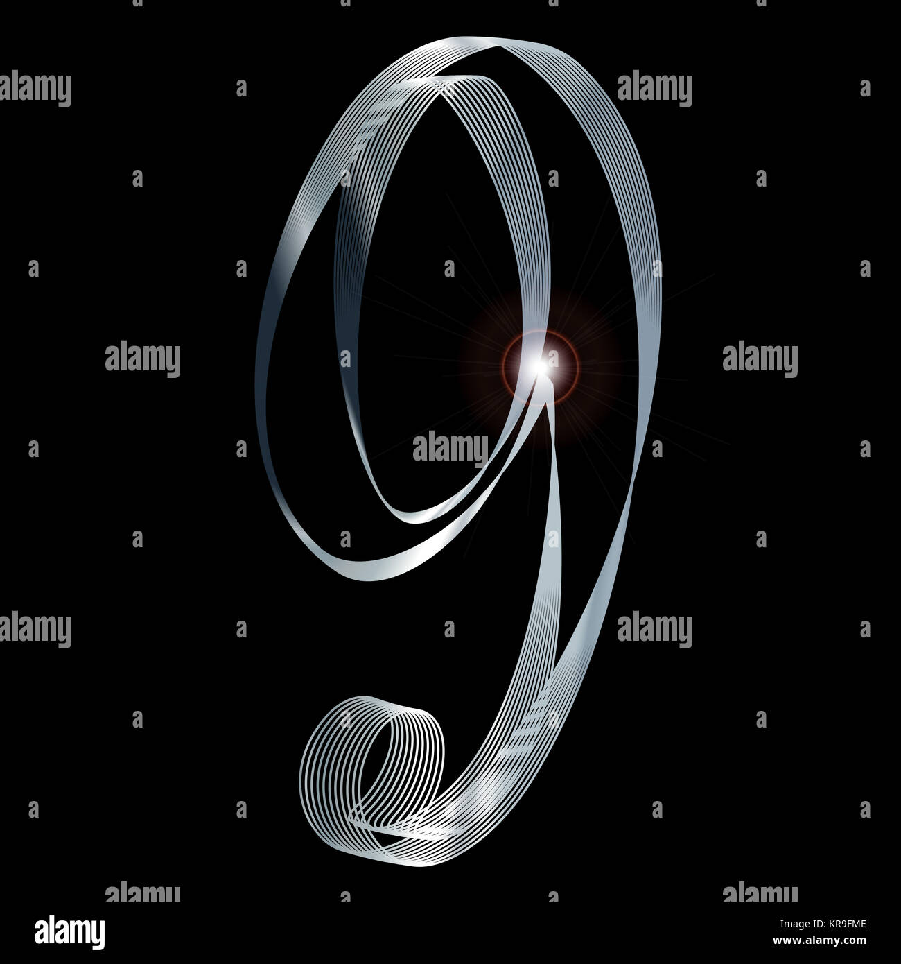 Silver metallic thread hi-res stock photography and images - Alamy