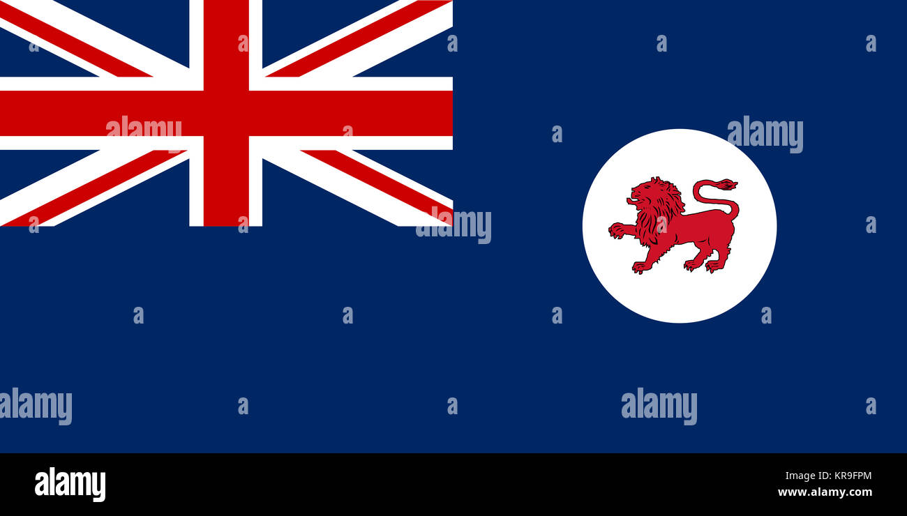 Tasmania State Flag Stock Photo - Alamy