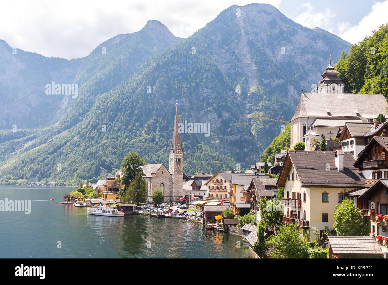 Hallstat Village Austria Stock Photo - Alamy