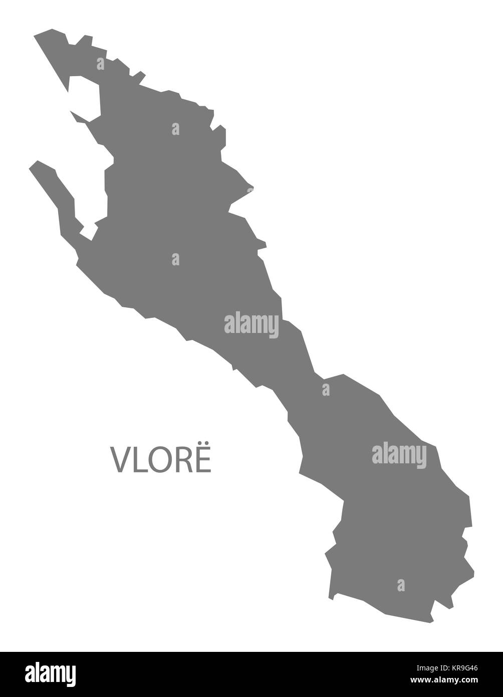 Vlore city map albania hi-res stock photography and images - Alamy