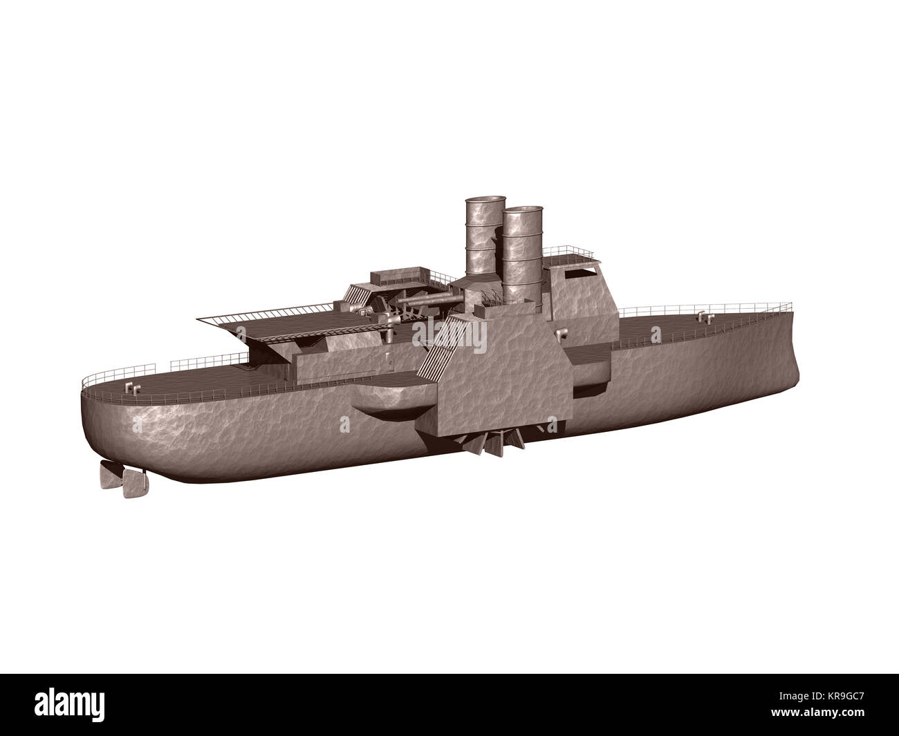 Gunboat gun Cut Out Stock Images & Pictures - Alamy