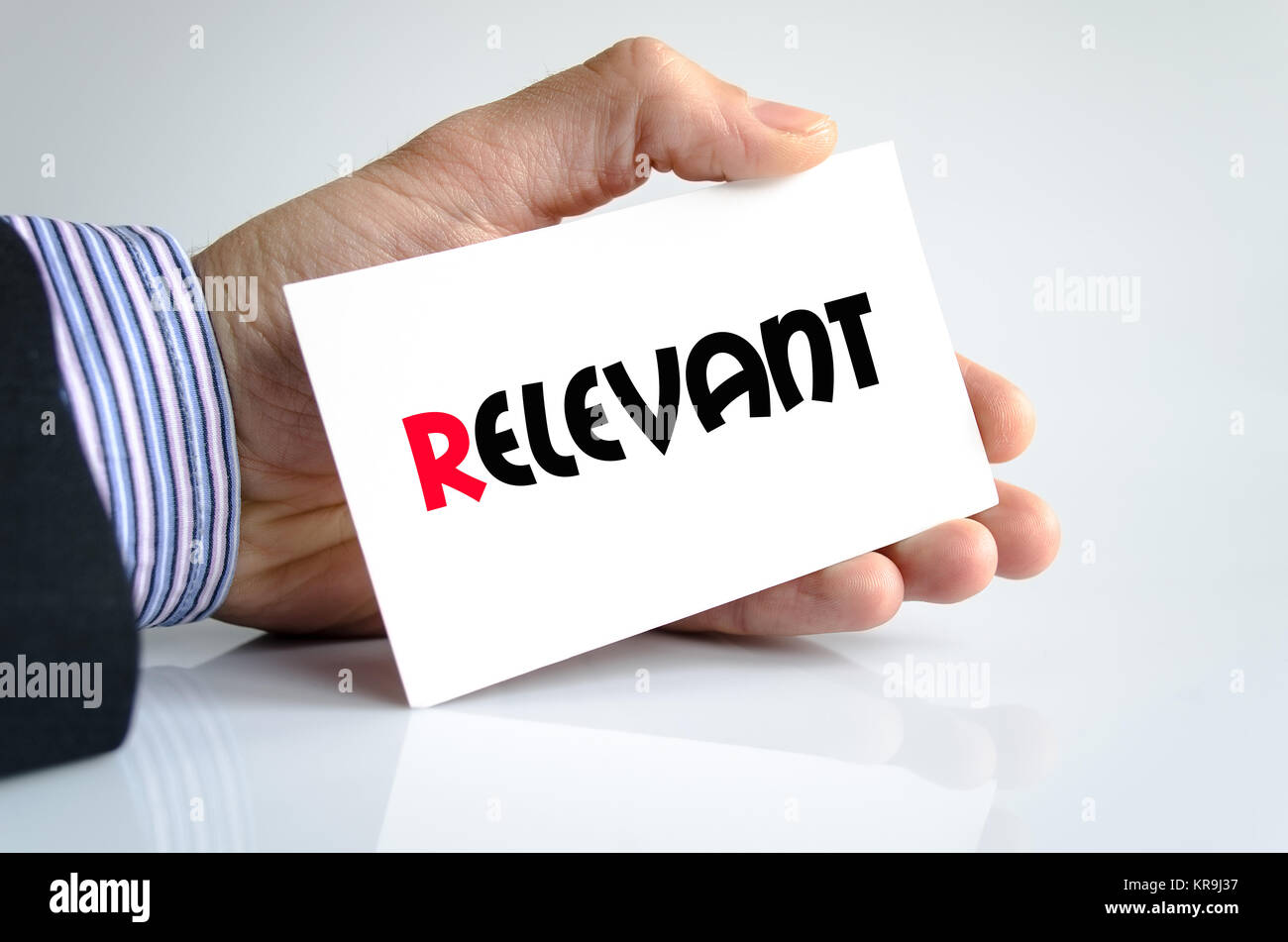 Relevant text concept Stock Photo - Alamy