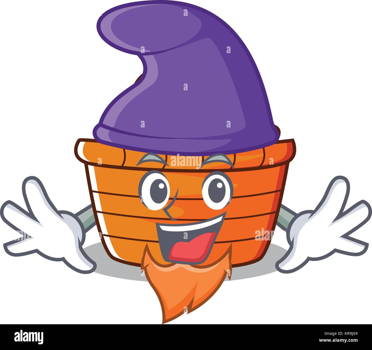 Elf fruit basket character cartoon Stock Vector Image & Art - Alamy