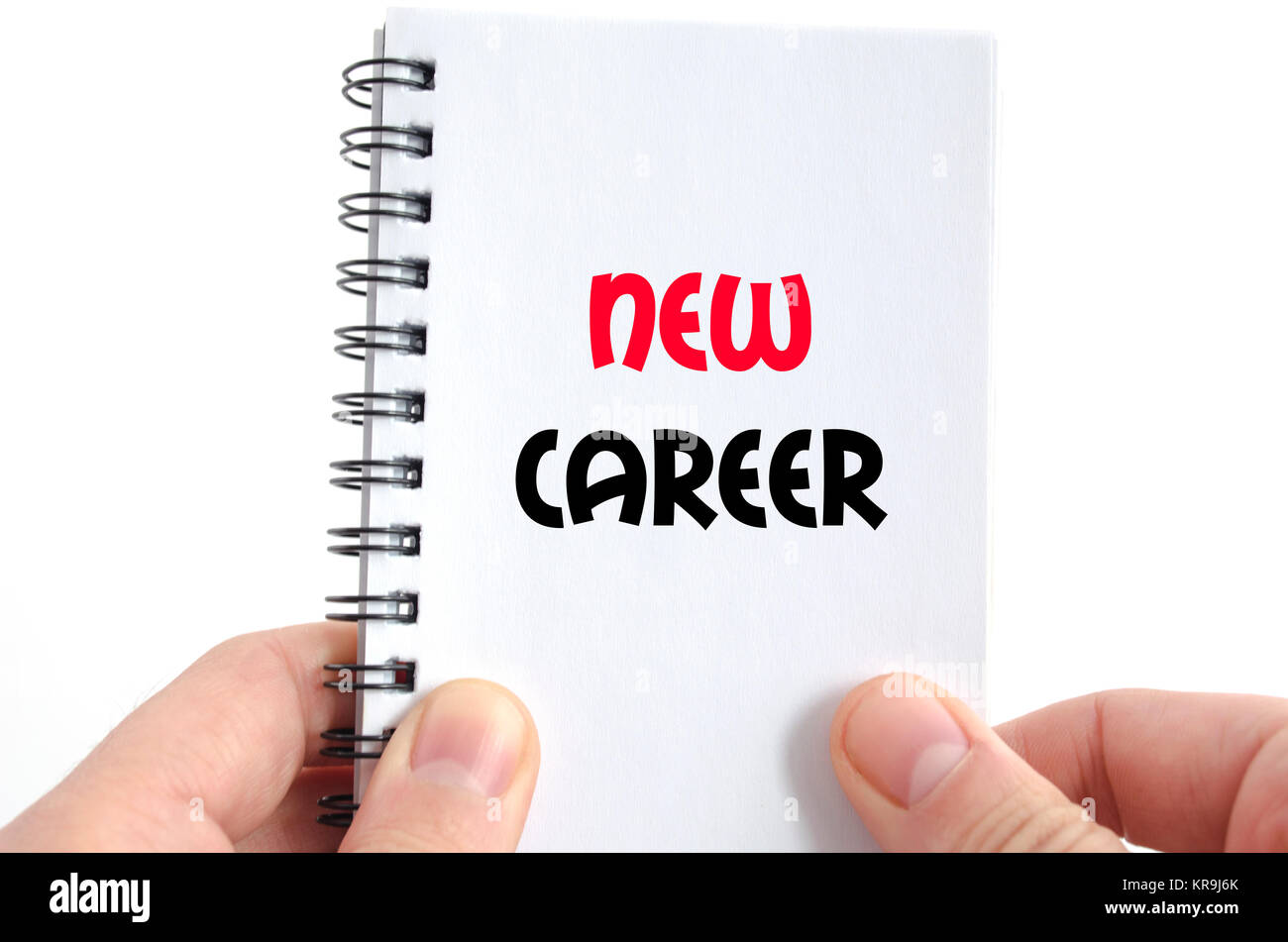New career text concept Stock Photo - Alamy