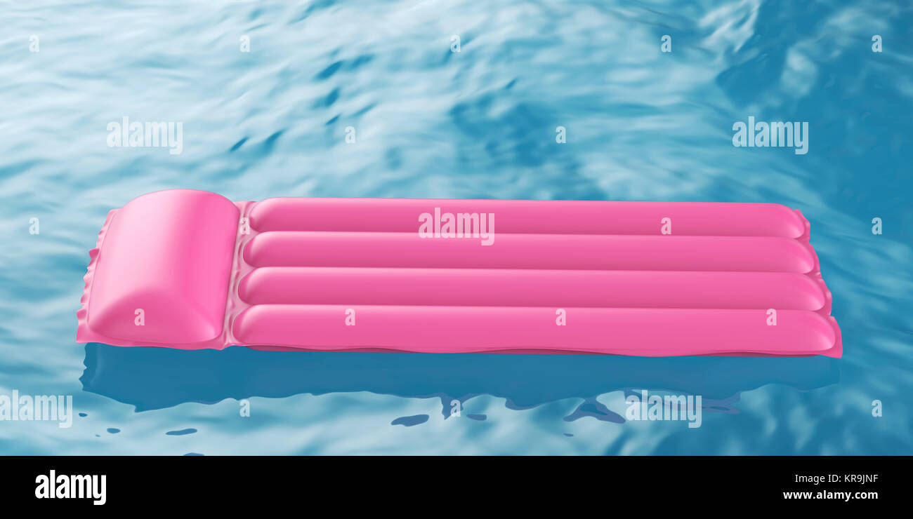 Pink pool raft Stock Photo - Alamy