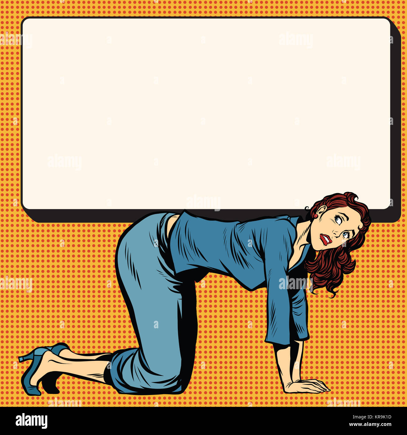 Woman on all fours hi-res stock photography and images - Alamy