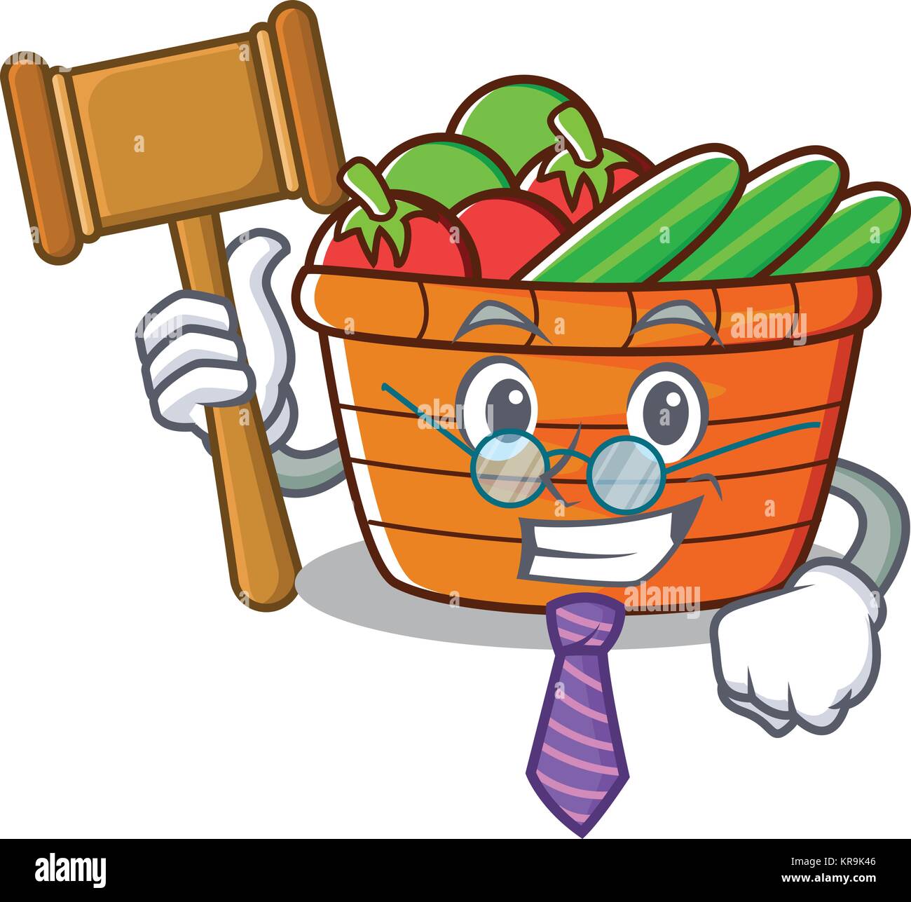 Picnic basket still life Stock Vector Images - Alamy