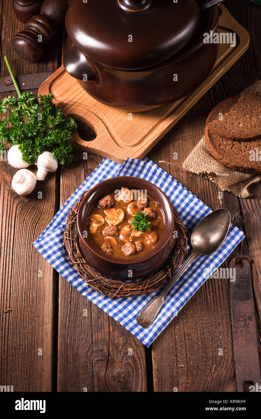 Mock turtle soup hi-res stock photography and images - Alamy