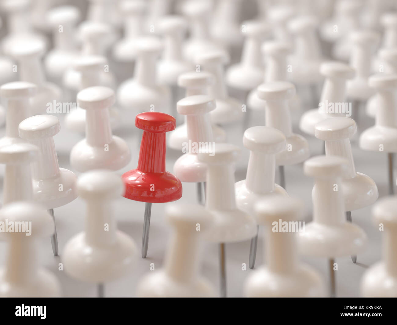 Special Red Pin Stock Photo - Alamy