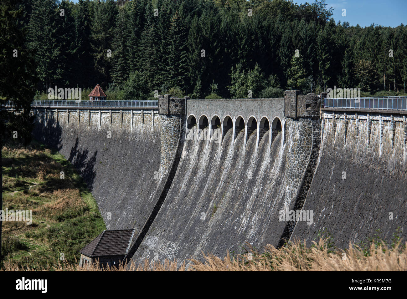 Kerspe Talsperre im Bergischen Land Stock Photo - Alamy