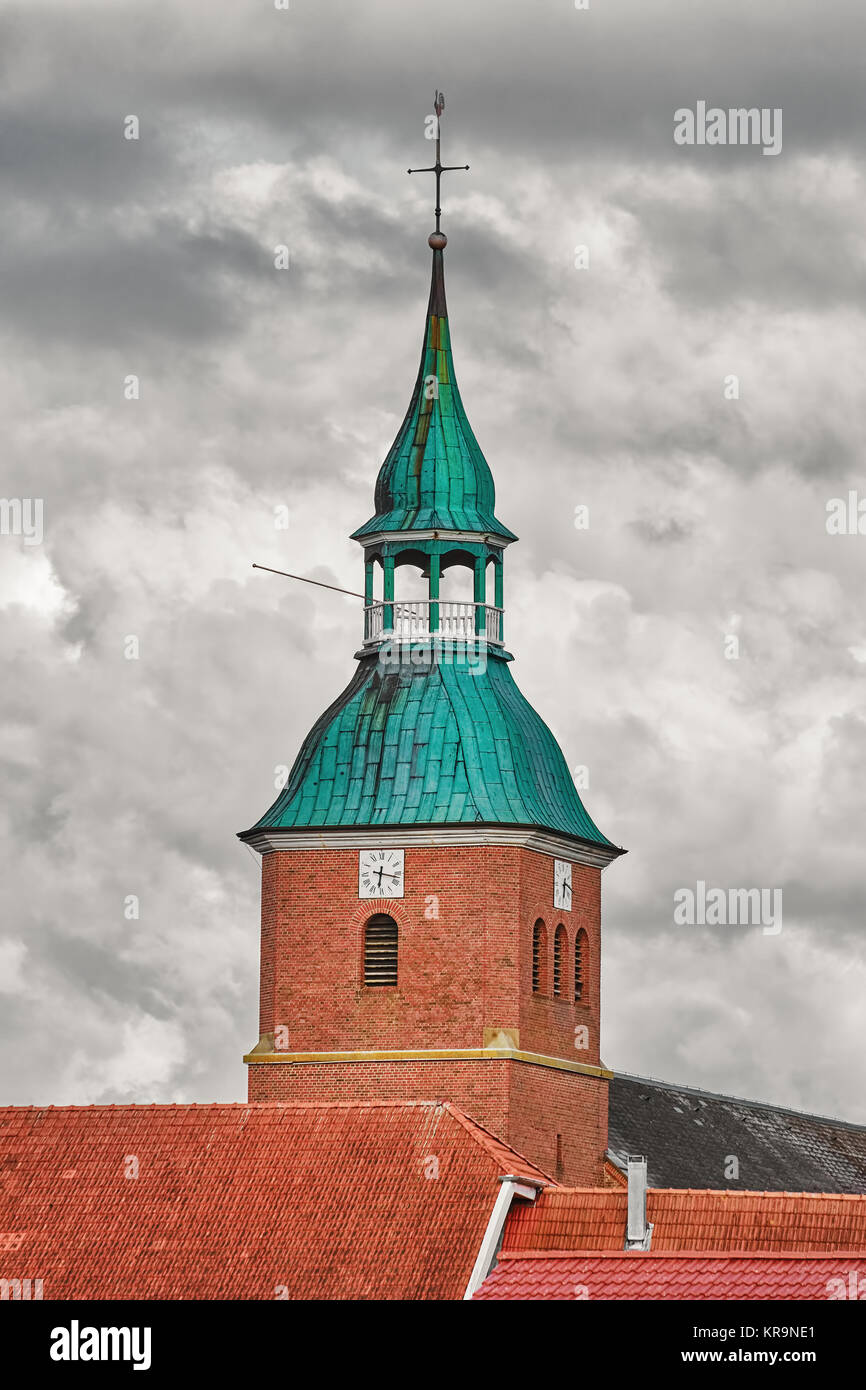 Church Bell Tower Stock Photo - Alamy