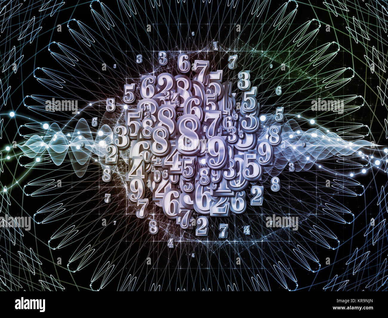 Quickening of Numbers Stock Photo - Alamy