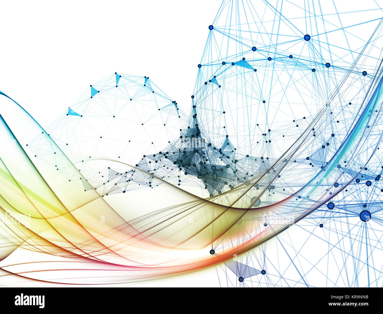 Network data flow connectivity motion hi-res stock photography and ...