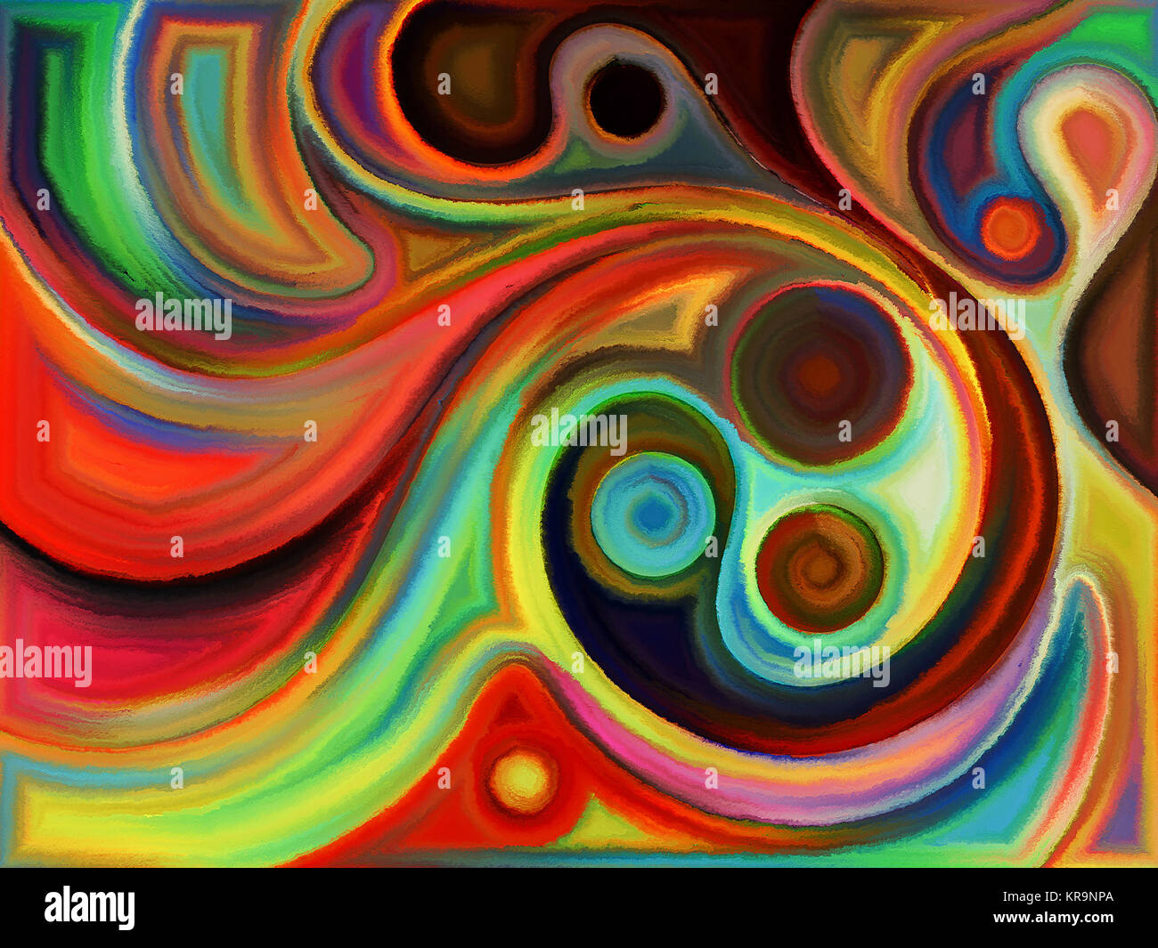 Inner Life of Colors Stock Photo - Alamy