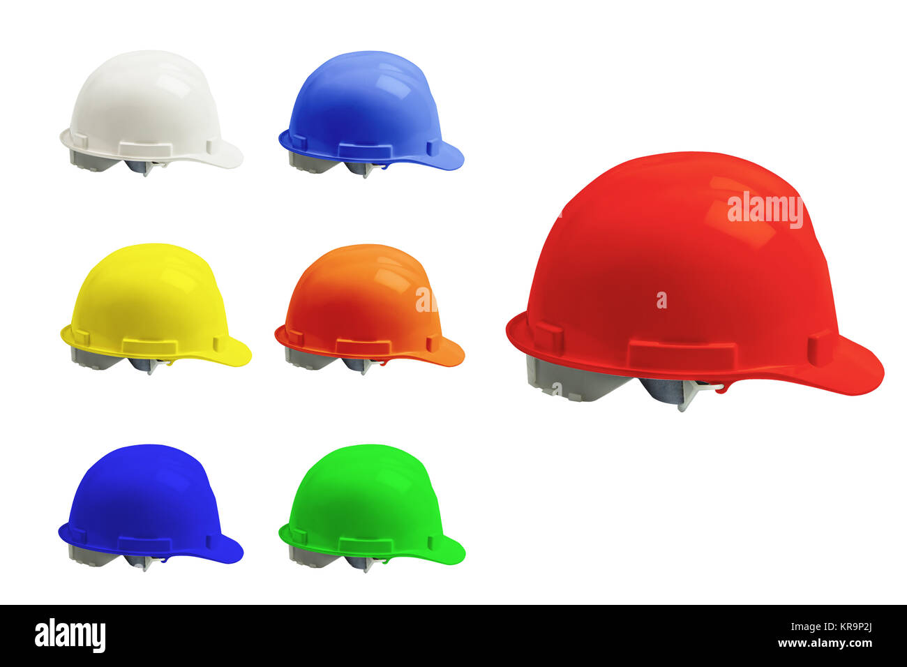 safety helmet isolated on white background Stock Photo - Alamy