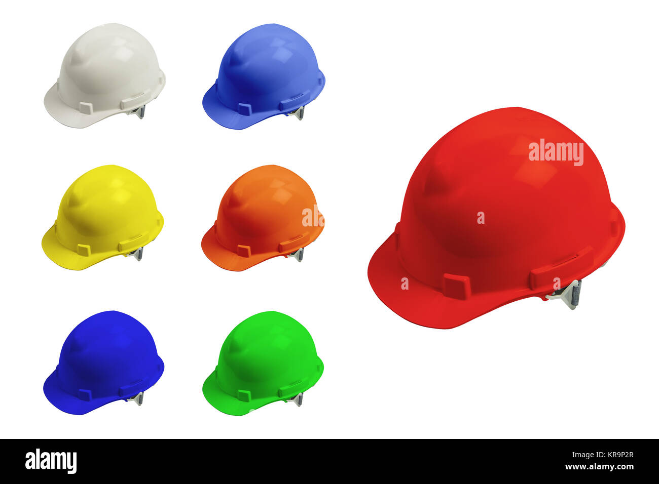 safety helmet isolated on white background Stock Photo - Alamy