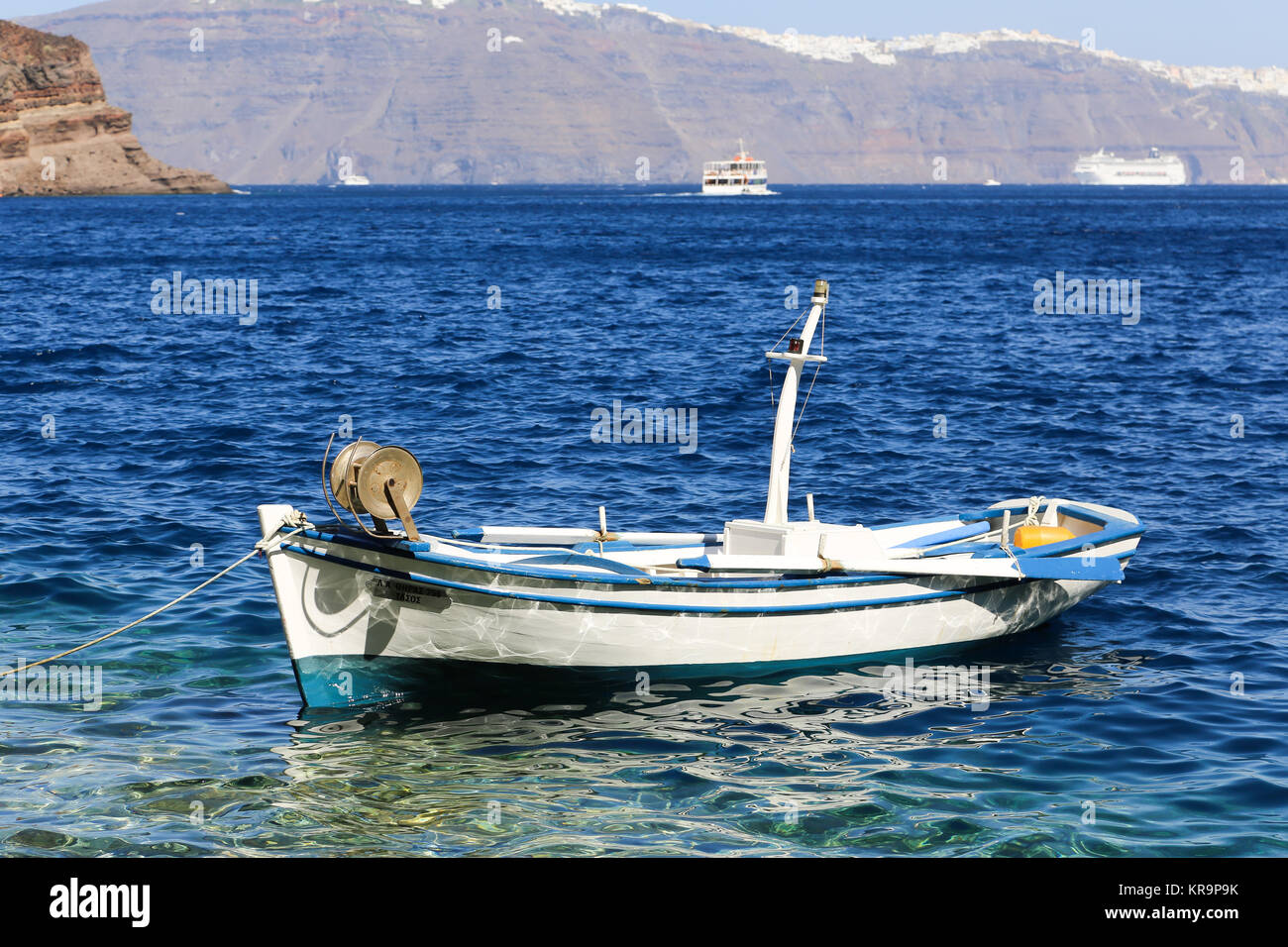 Empty Fishing boat Stock Photo - Alamy