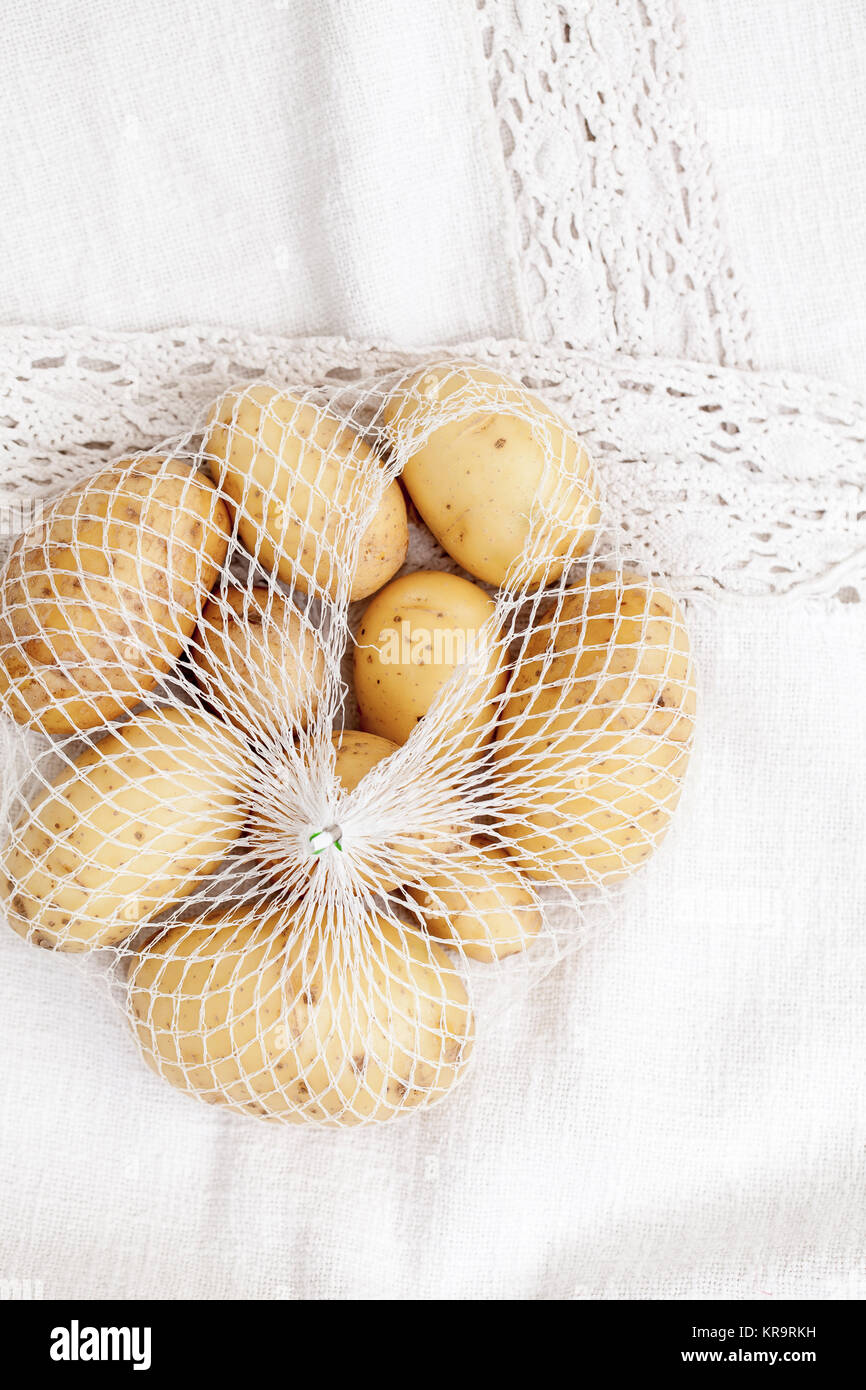 potatoes in the net Stock Photo - Alamy
