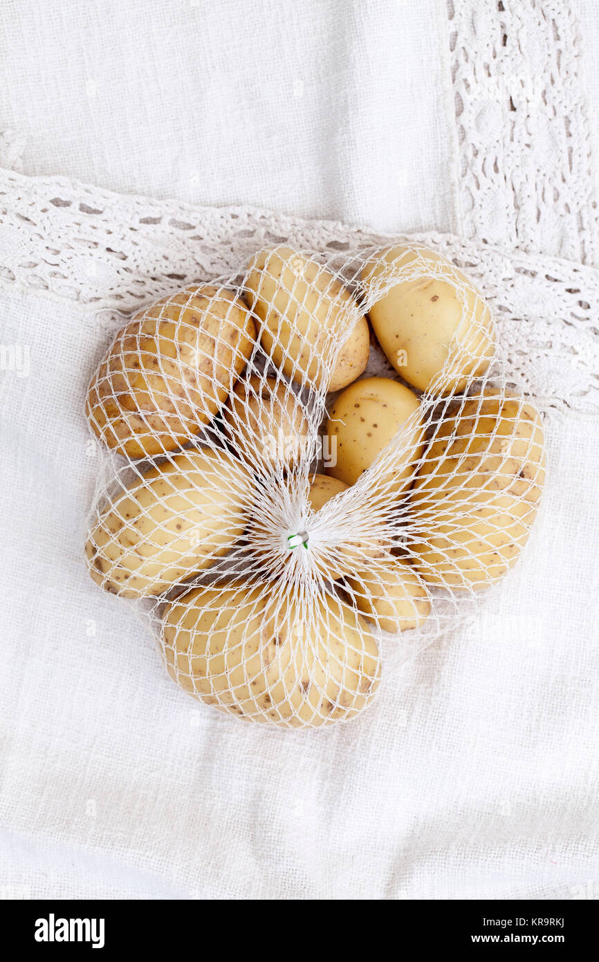 potatoes in the net Stock Photo - Alamy