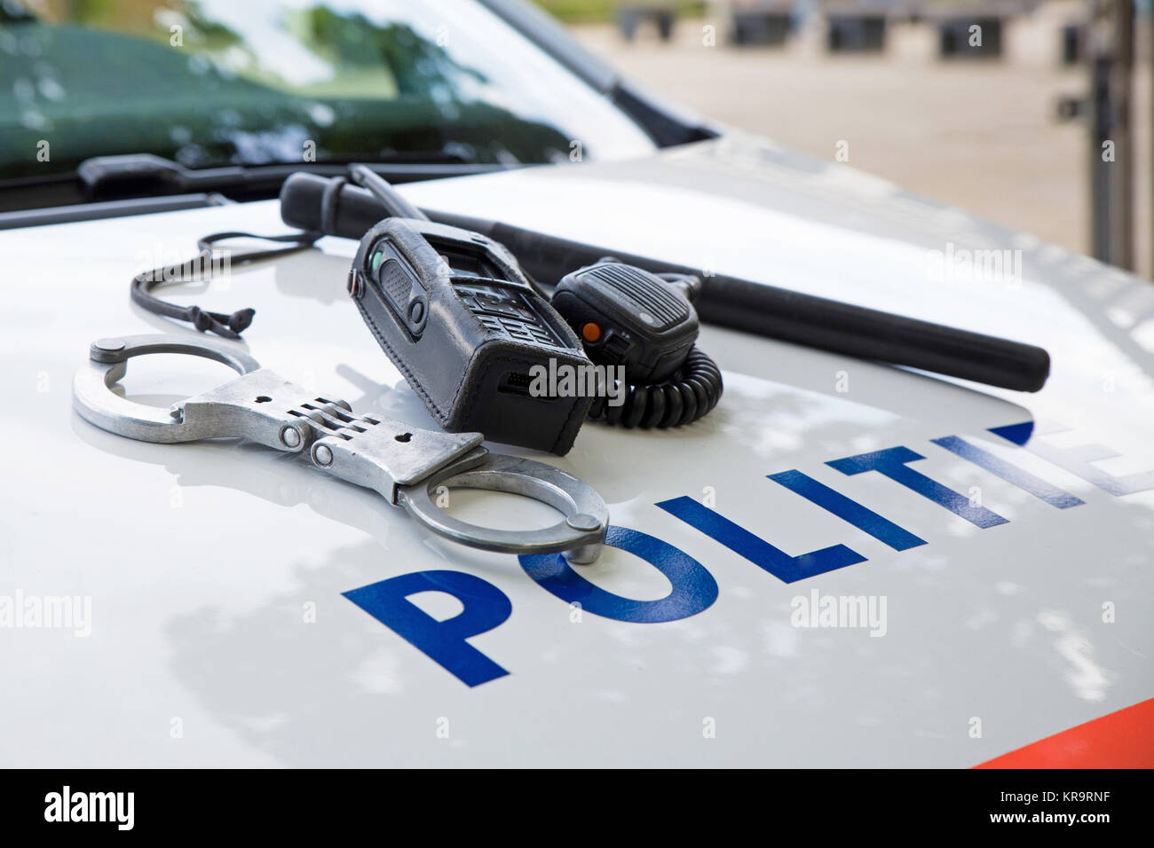 Police equipment hi-res stock photography and images - Alamy