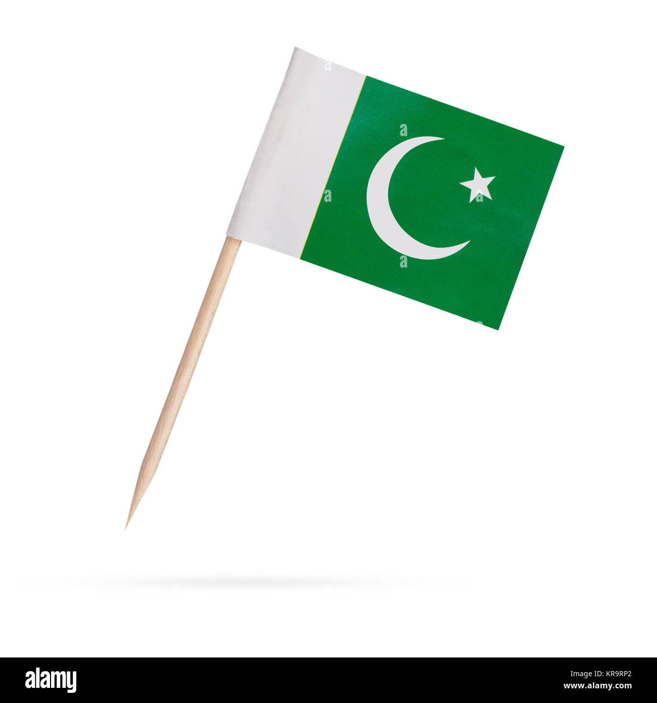 Pakistan flag on flag pole hi-res stock photography and images - Alamy