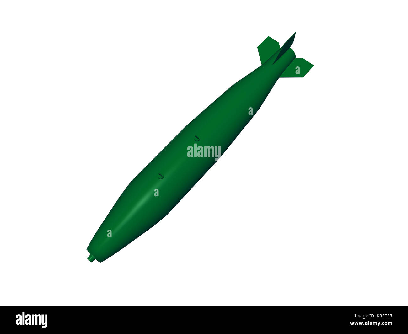 Plane bomb with tail released Stock Photo - Alamy