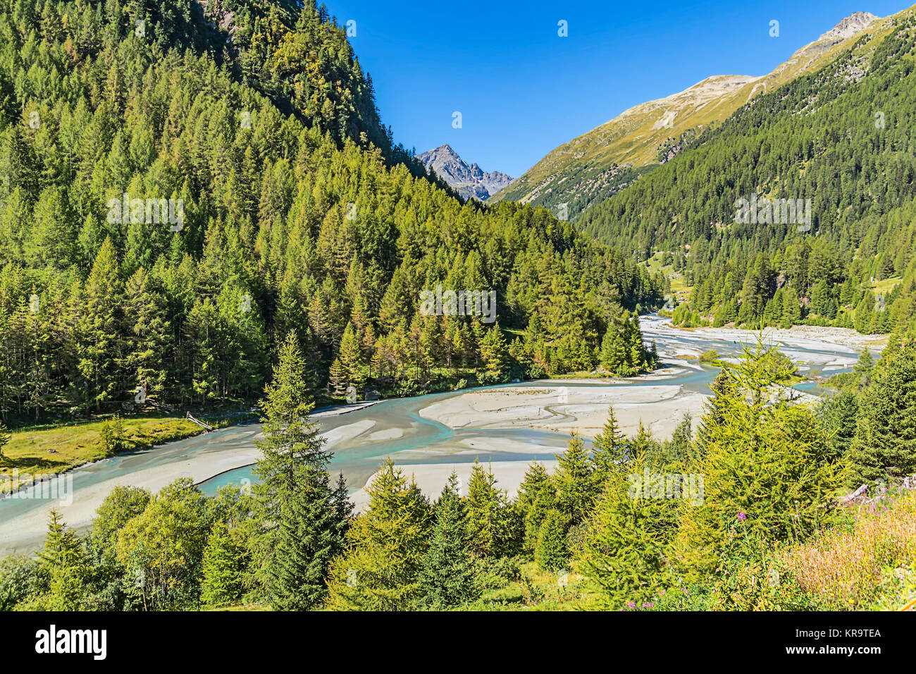 deep in the valley Stock Photo - Alamy