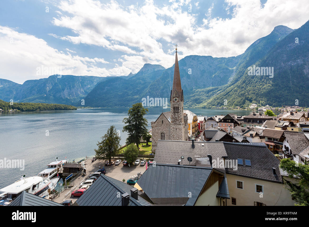 Hallstat Village Austria Stock Photo - Alamy