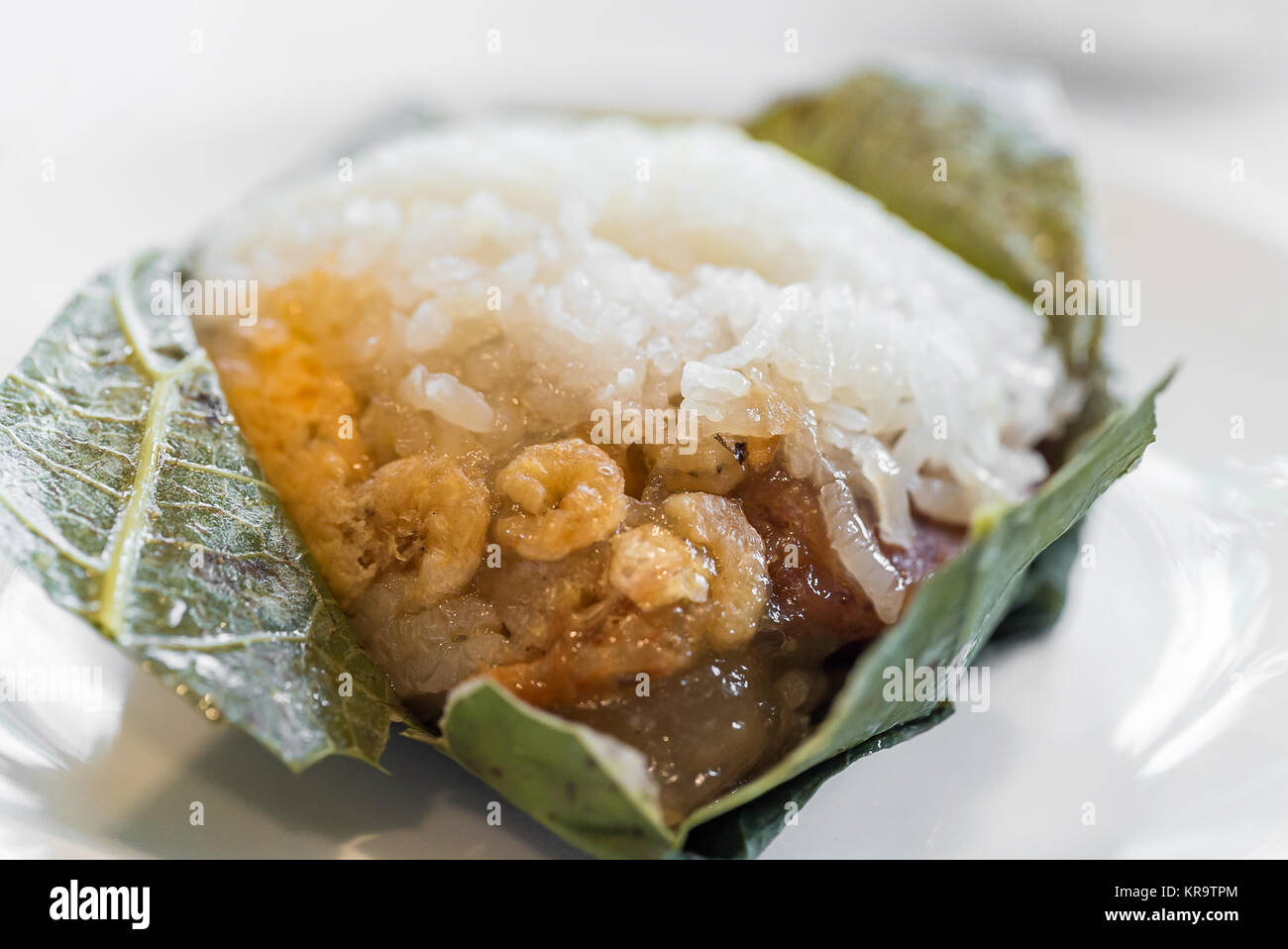 sticky rice dumpling Stock Photo - Alamy