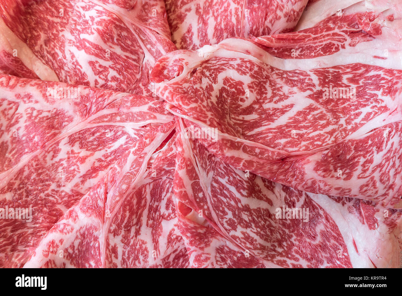 Wagyu beef texture hi-res stock photography and images - Alamy
