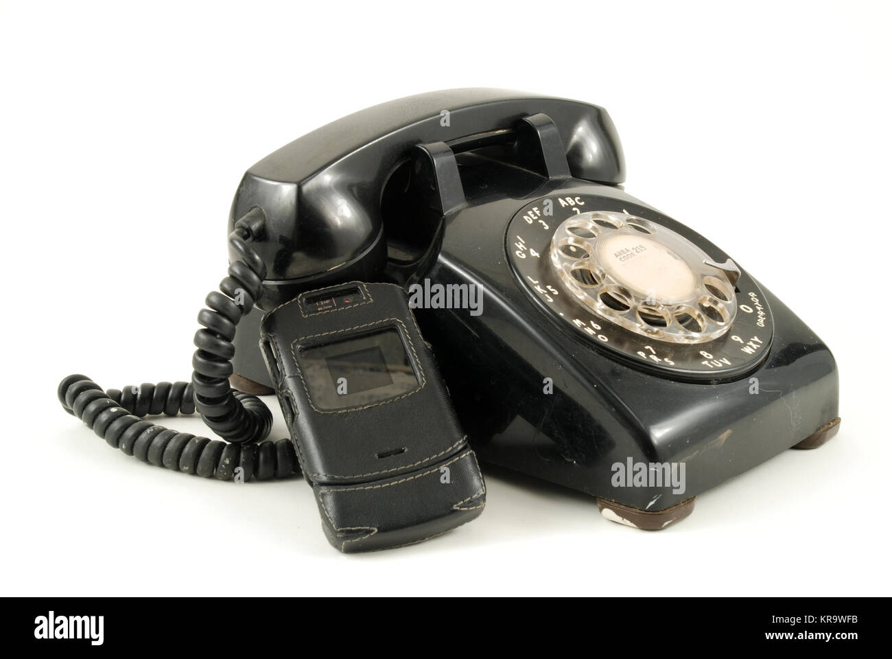 Ancient telephone Cut Out Stock Images & Pictures - Alamy