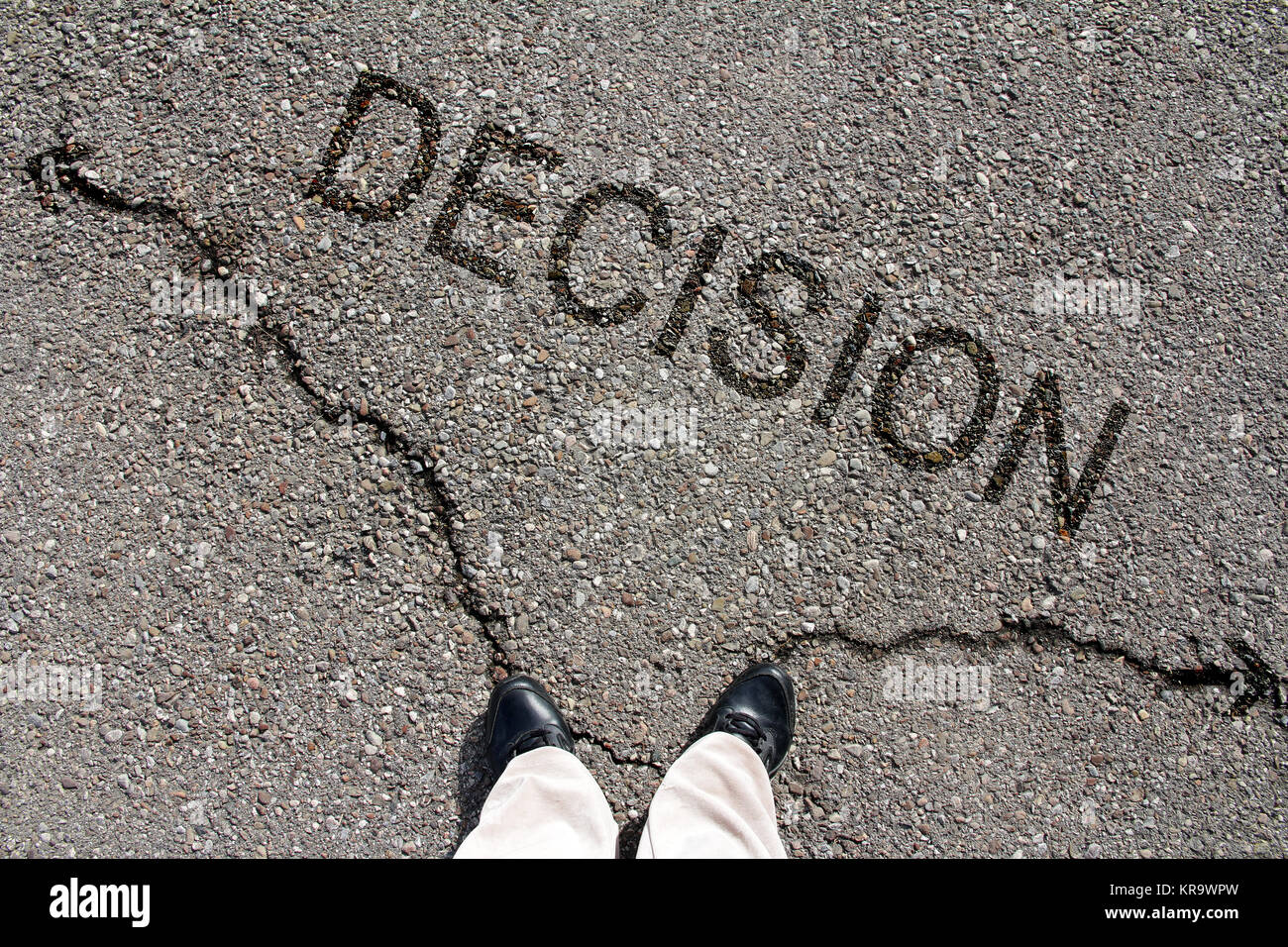 Every decision in lives hi-res stock photography and images - Alamy