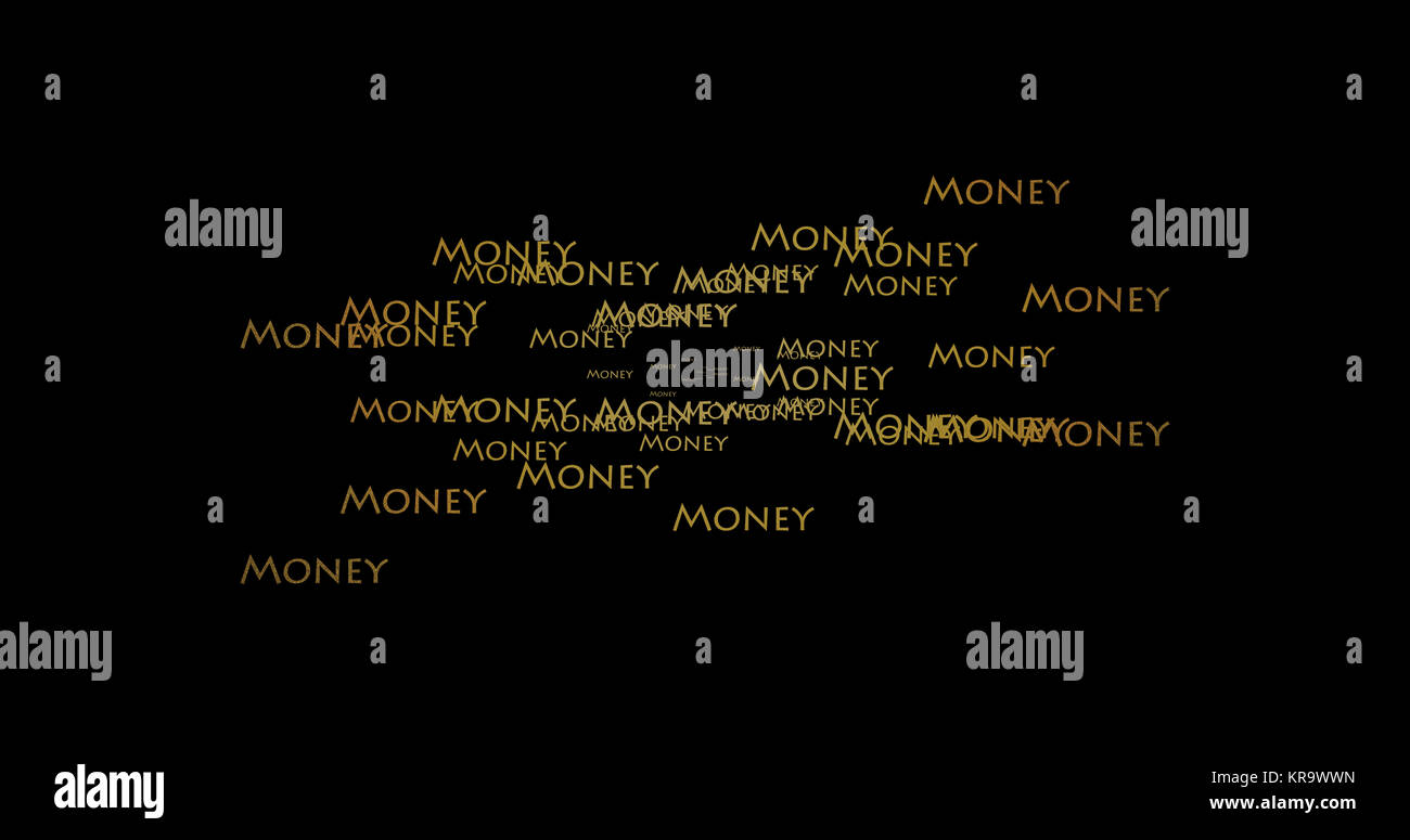 Simple texture related to Money isolated with back background Stock ...