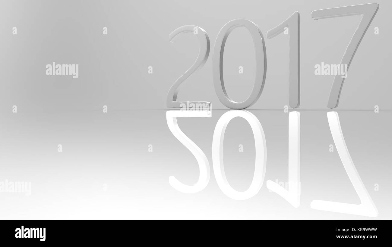 New year 2017 Black and White Stock Photos & Images - Alamy