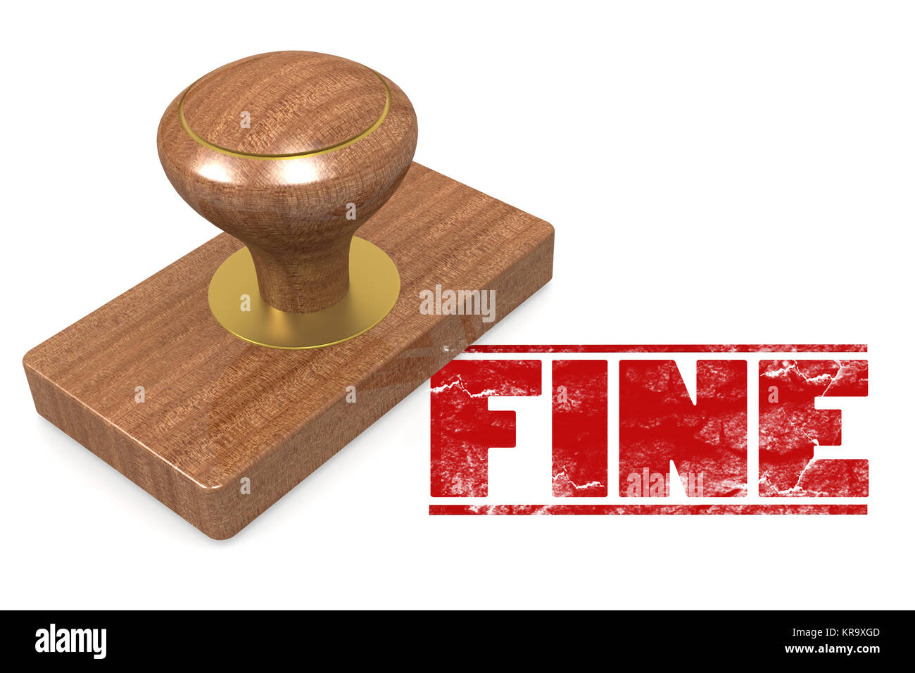 Penalty stamp Cut Out Stock Images & Pictures - Alamy