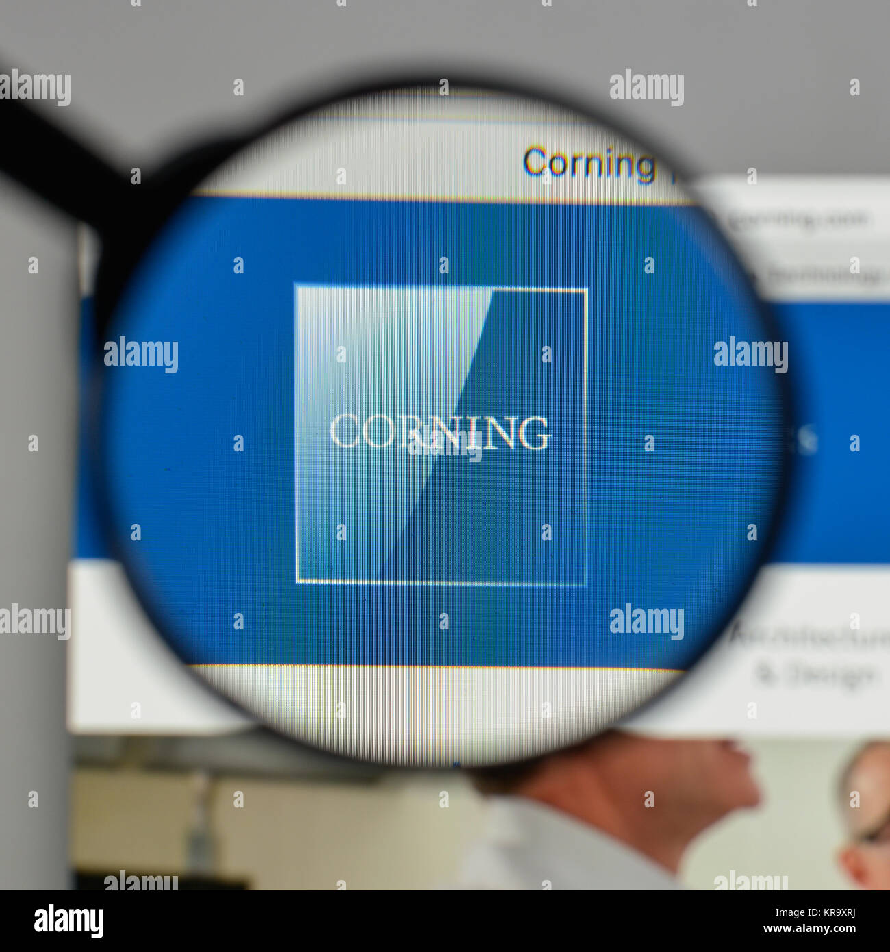 Corning logo hi-res stock photography and images - Alamy