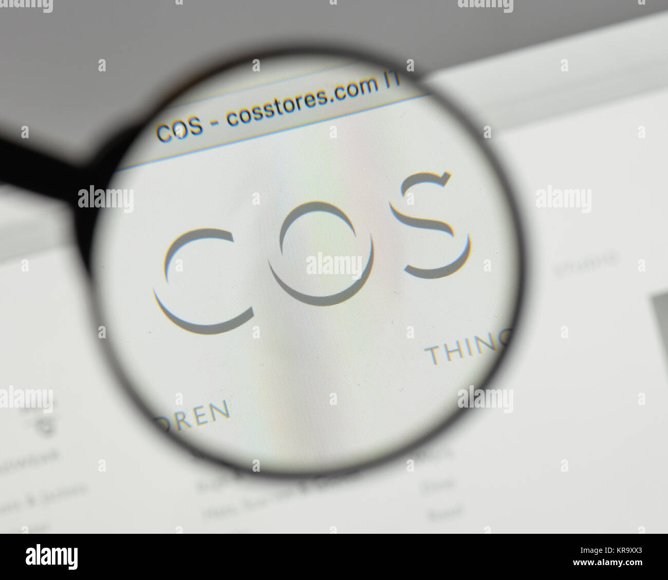 Cos logo hi-res stock photography and images - Alamy