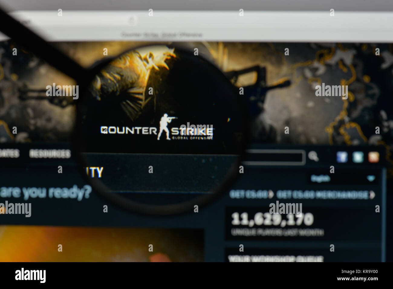 Counter strike logo hi-res stock photography and images - Alamy