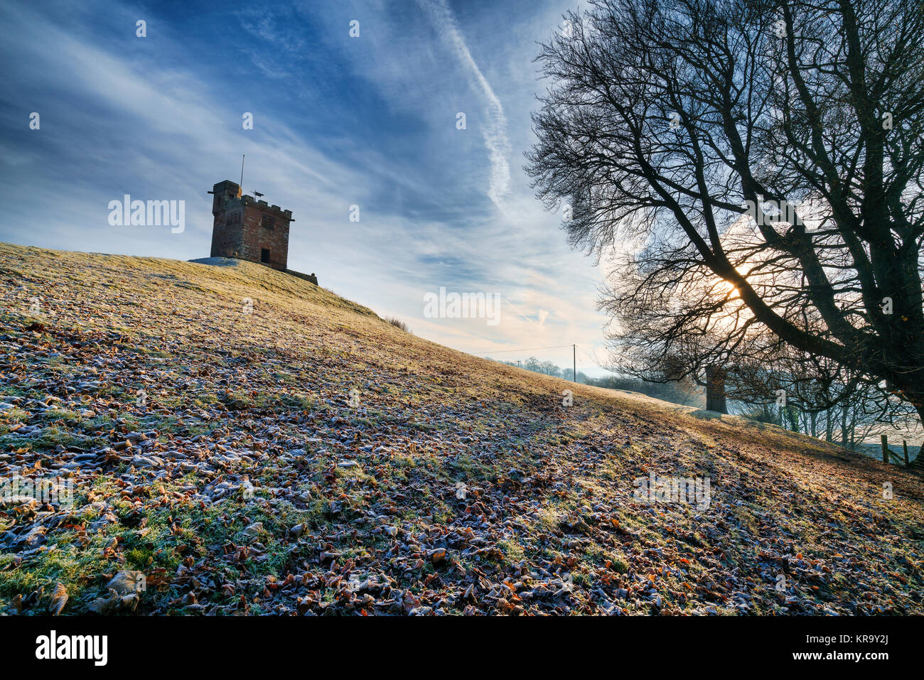 Kirkoswald Church Tower The English Lake District Cumbria UK Stock ...
