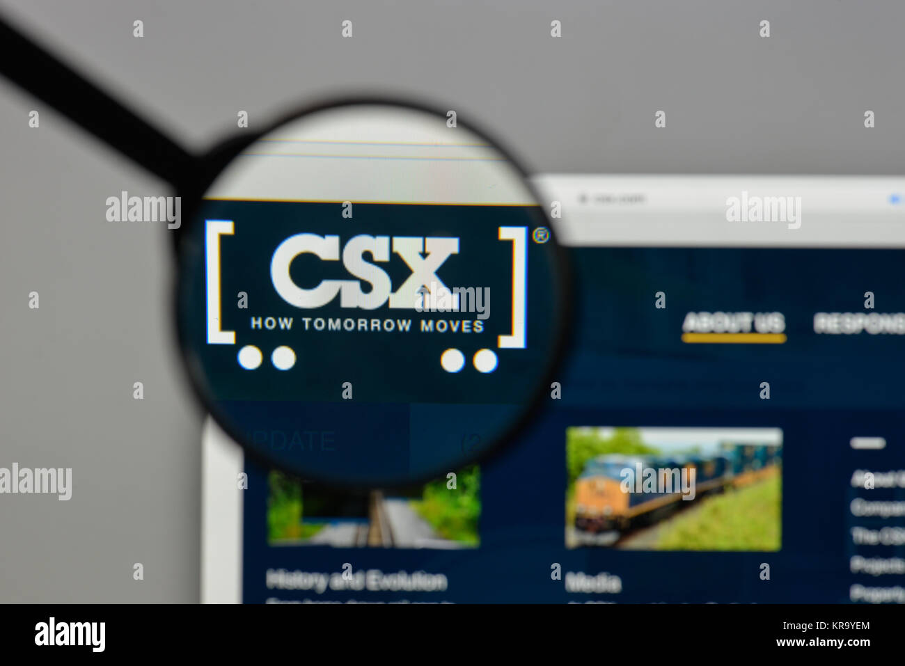 Csx logo hi-res stock photography and images - Alamy