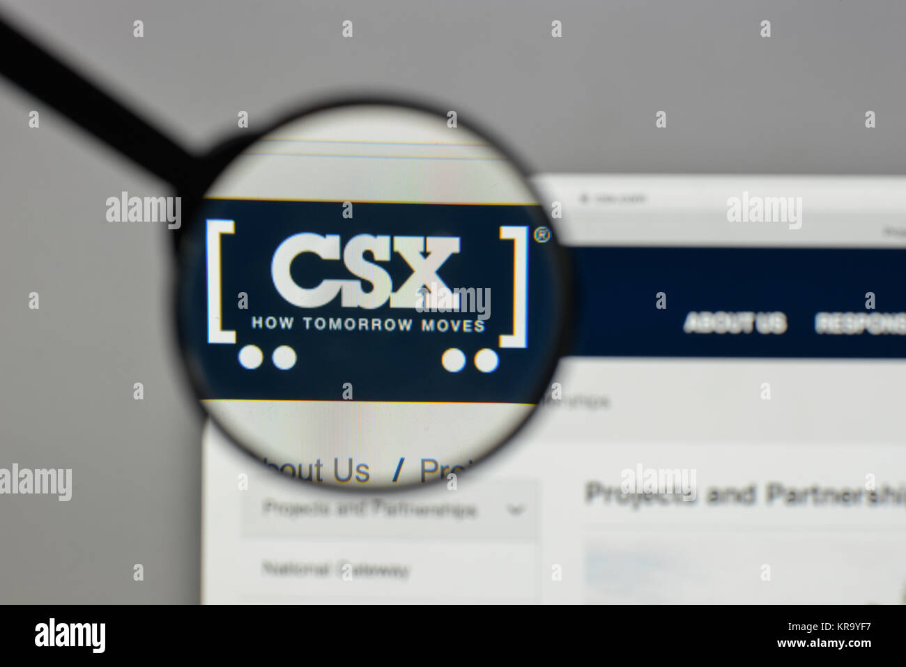 Csx logo hi-res stock photography and images - Alamy