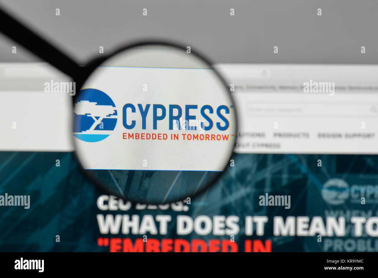 Cypress semiconductor logo hi-res stock photography and images - Alamy