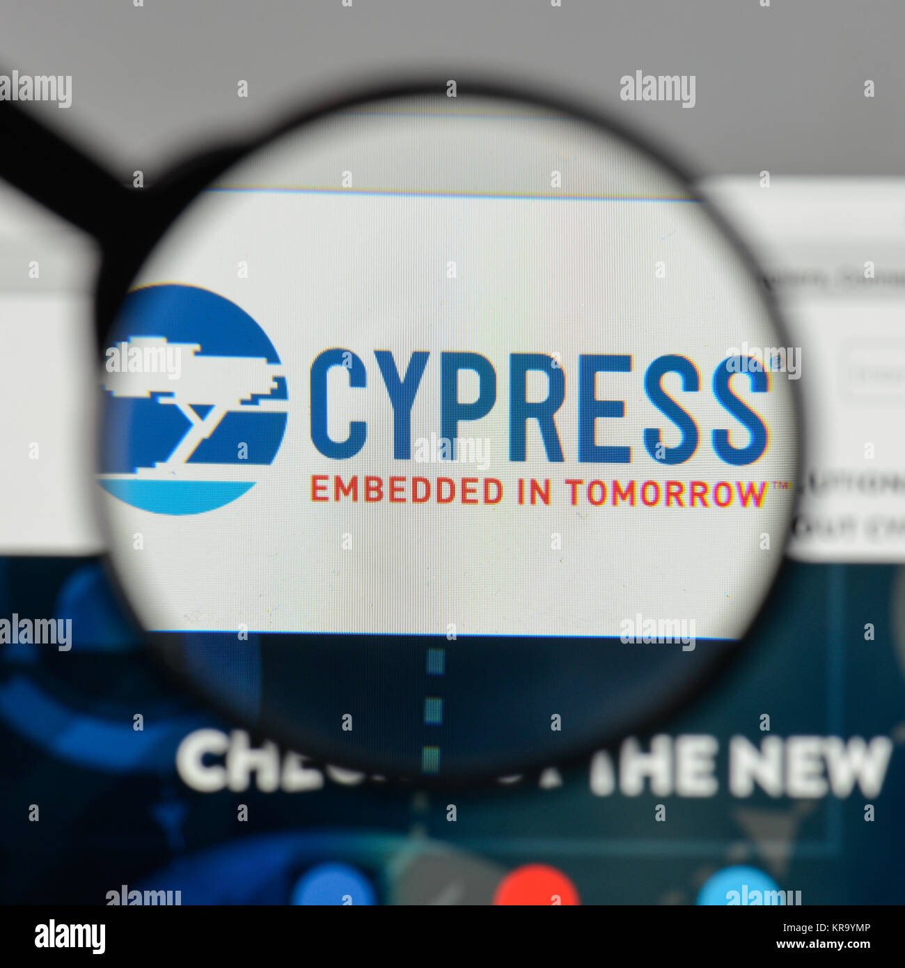 Cypress semiconductor logo hi-res stock photography and images - Alamy