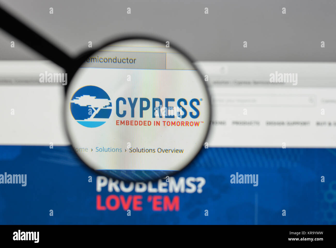 Cypress semiconductor logo hi-res stock photography and images - Alamy