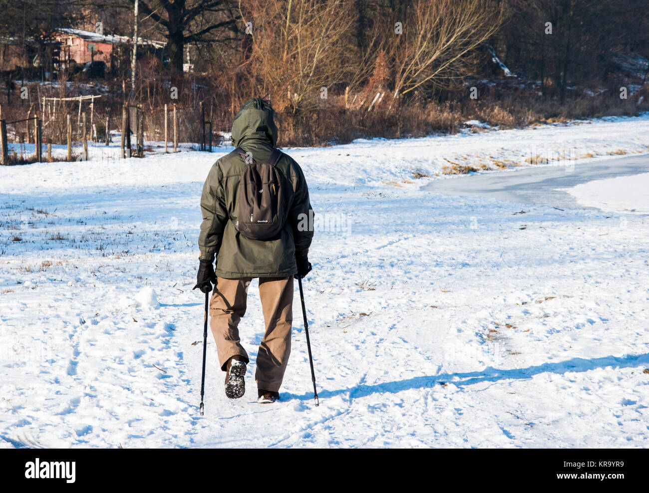Trekking poles hi-res stock photography and images - Alamy