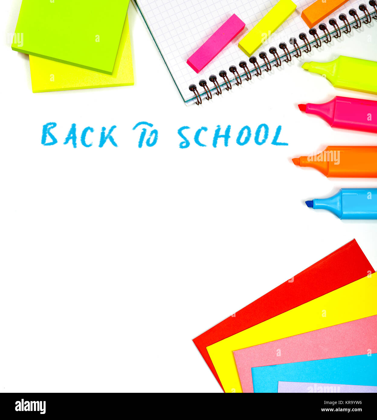 Back To School Border Paper