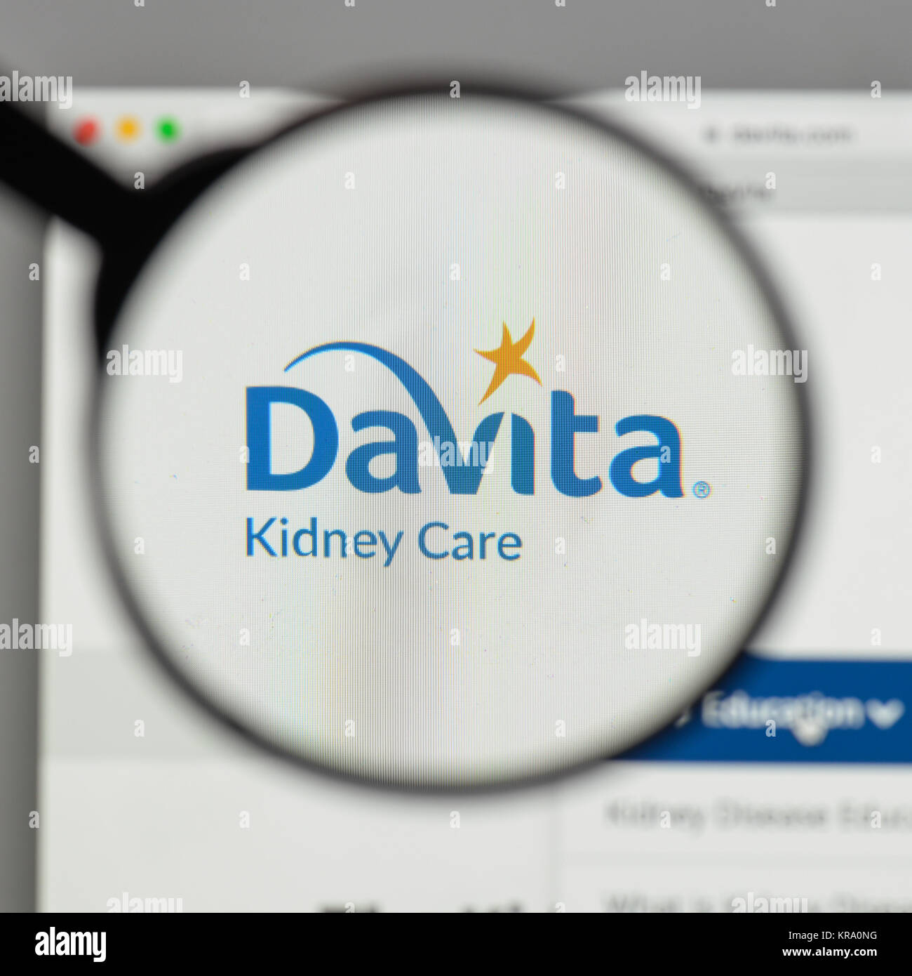 Davita logo hi-res stock photography and images - Alamy